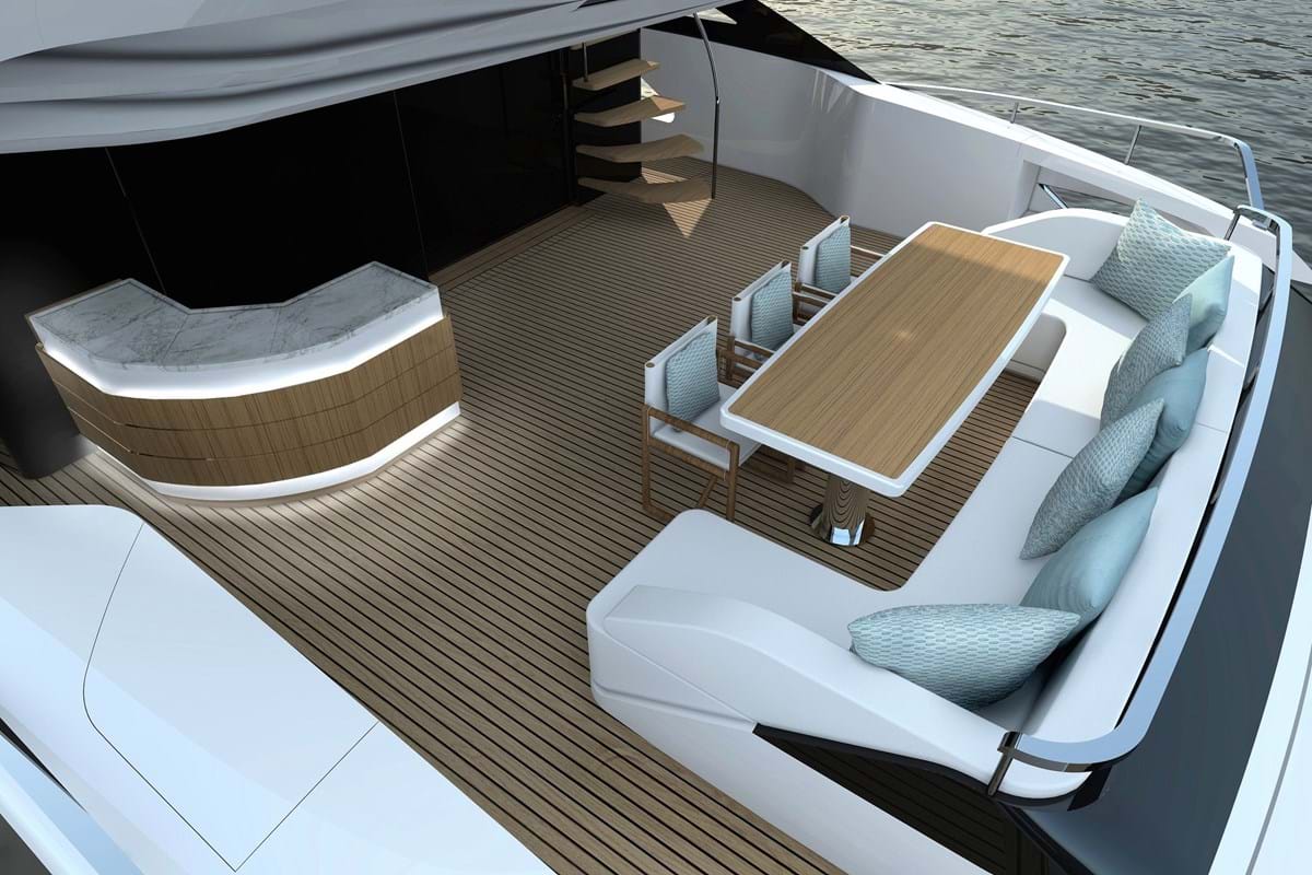 Yacht C2, Mangusta Gransport 33 | CHARTERWORLD Luxury Superyacht Charters